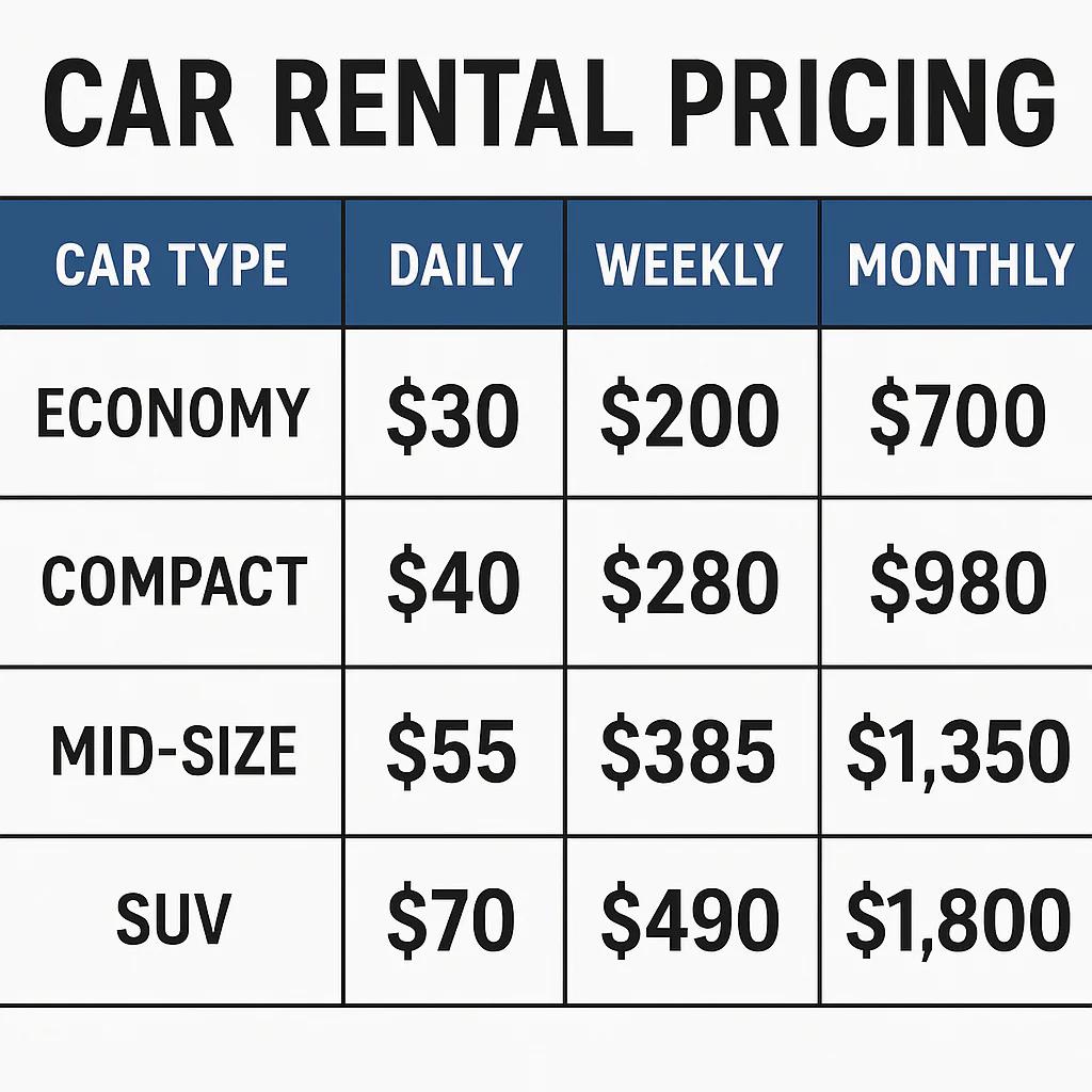 How Do Car Rental Companies Determine Pricing? 🔍 (2026 Guide) - Car Brands